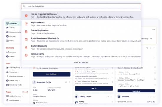 Higher Ed Student Portal - Pathify