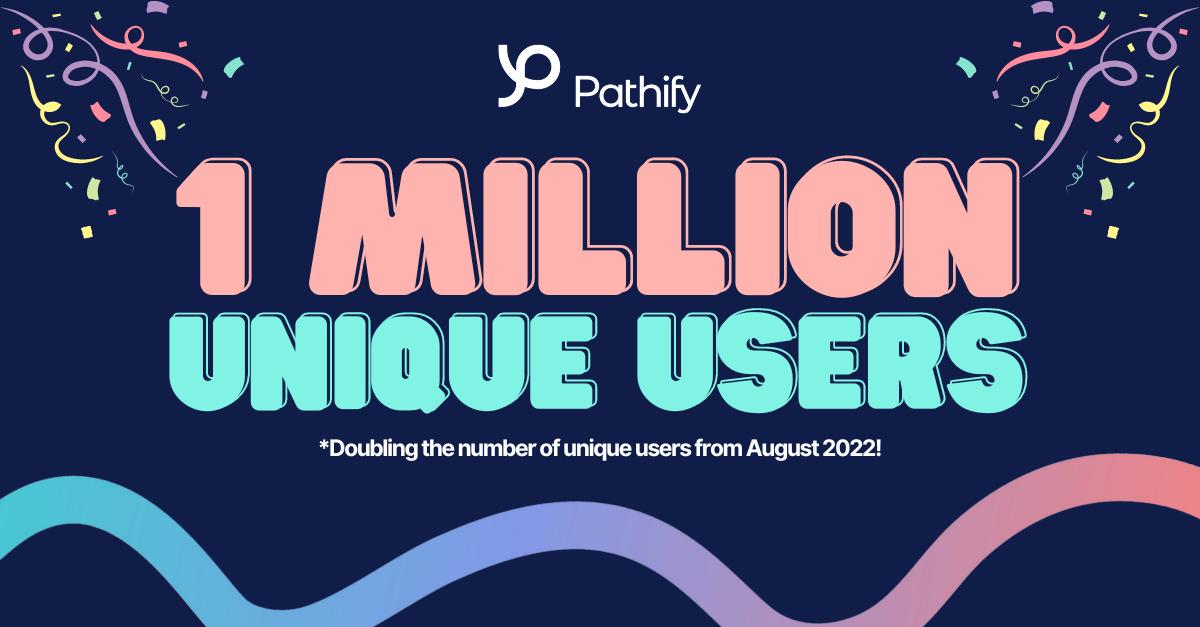 Pathify Achieves One Million Global Unique All Time Users