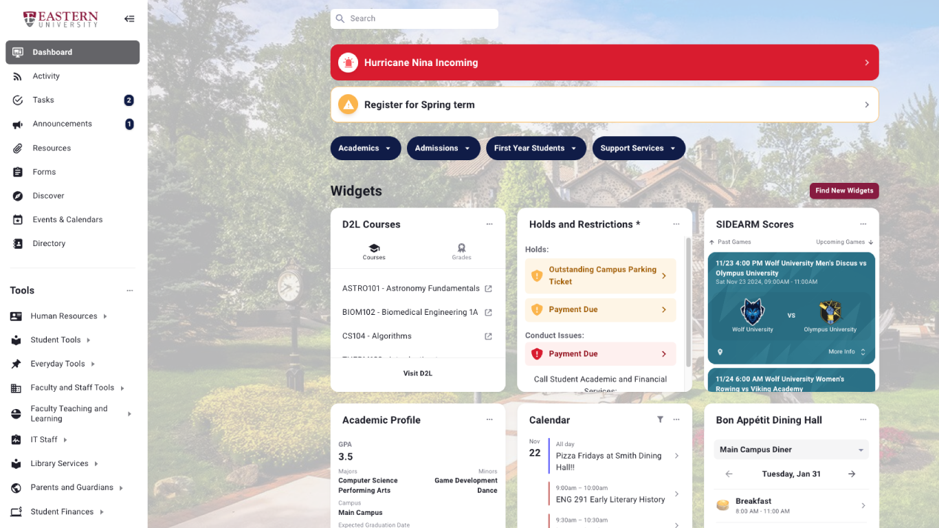 Eastern University - Pathify